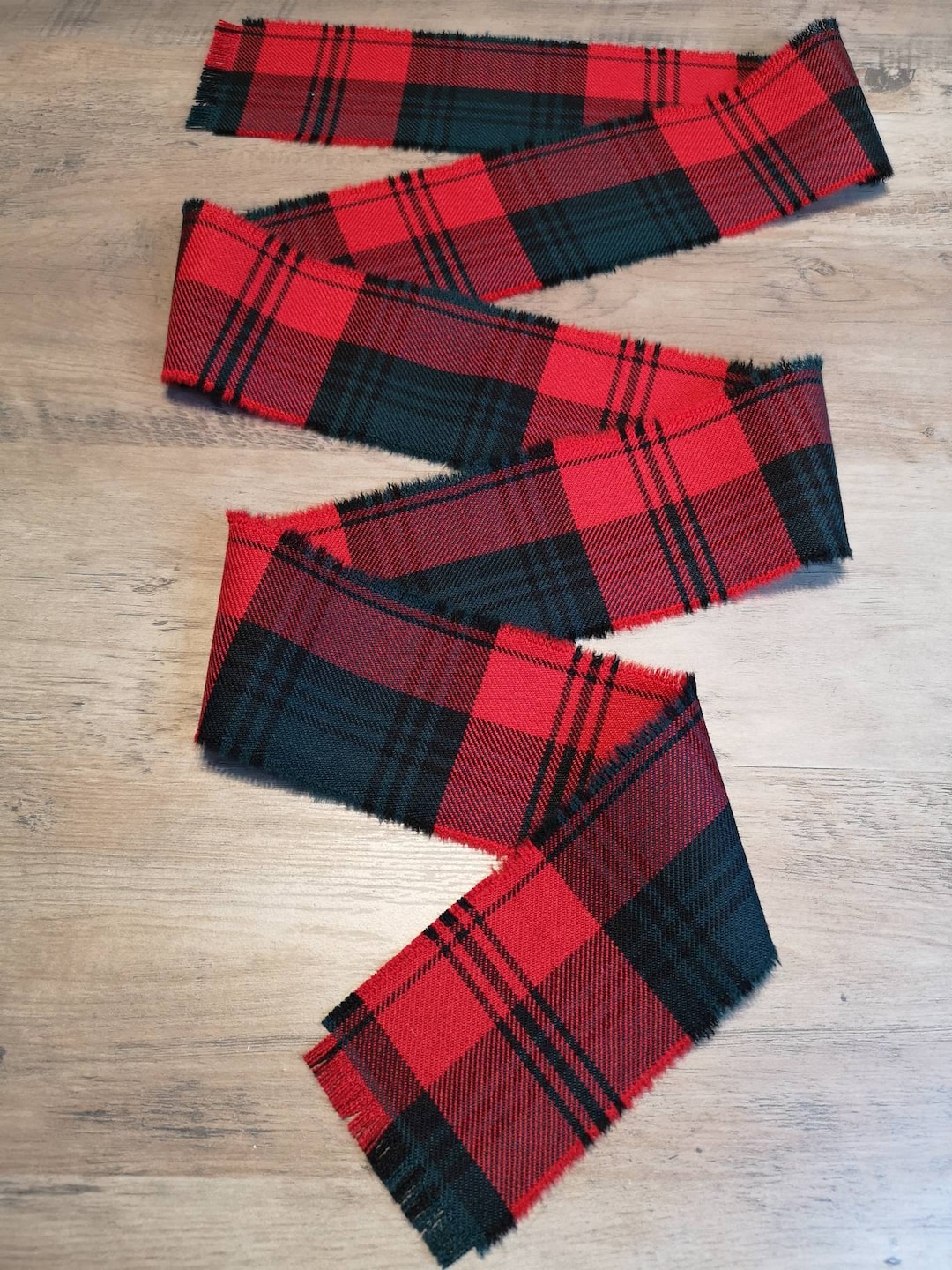 Kerr Modern100% Wool Tartan/plaid Self Fringed Handfasting Tie or ...