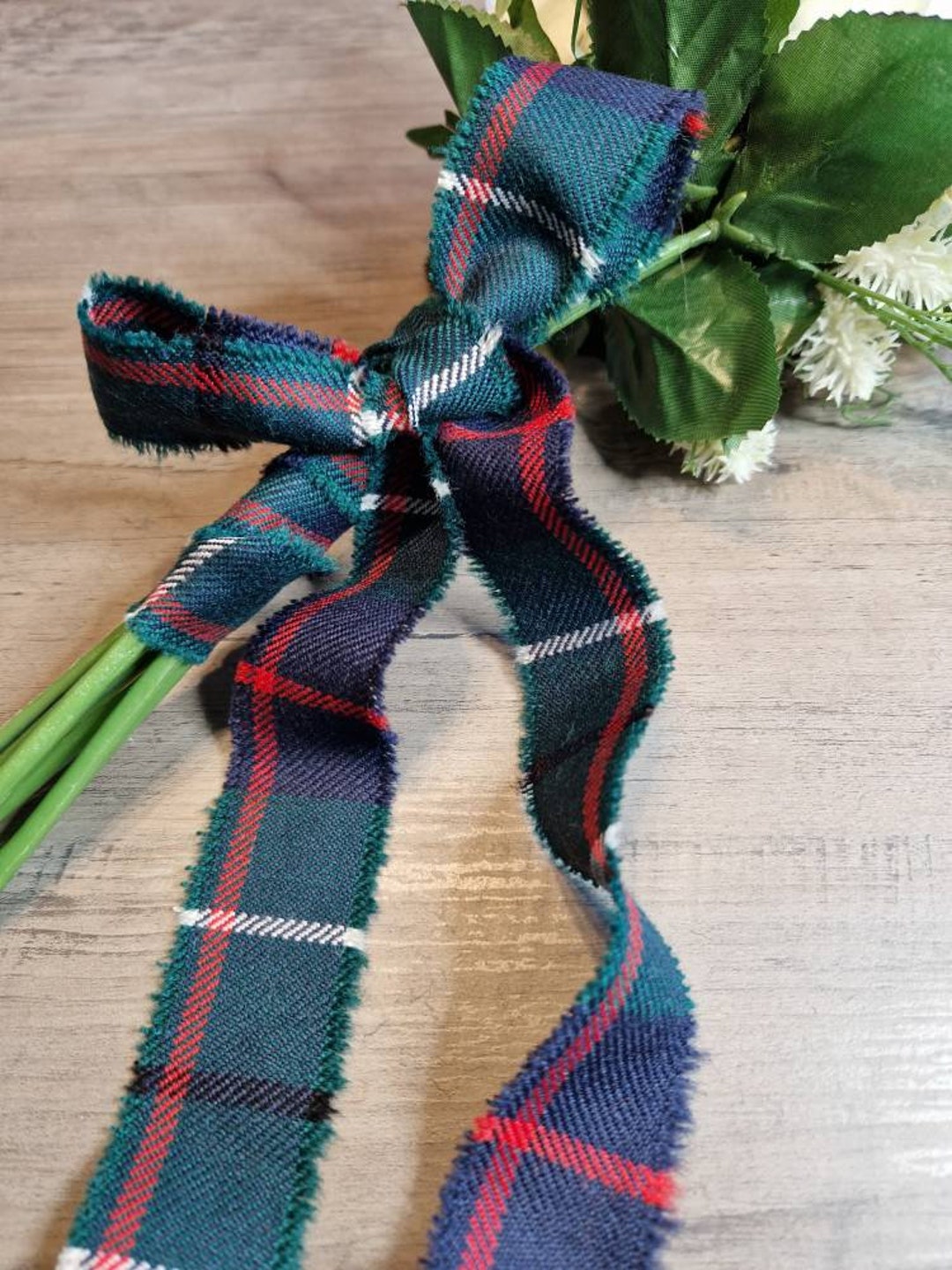 Duncan Modern 100% Pure New Wool Tartan/plaid Self Fringed Ribbon - Etsy