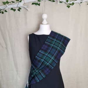 Maccallum Modern 100% Wool Tartan / Plaid Sash 245cmx22cm - Etsy