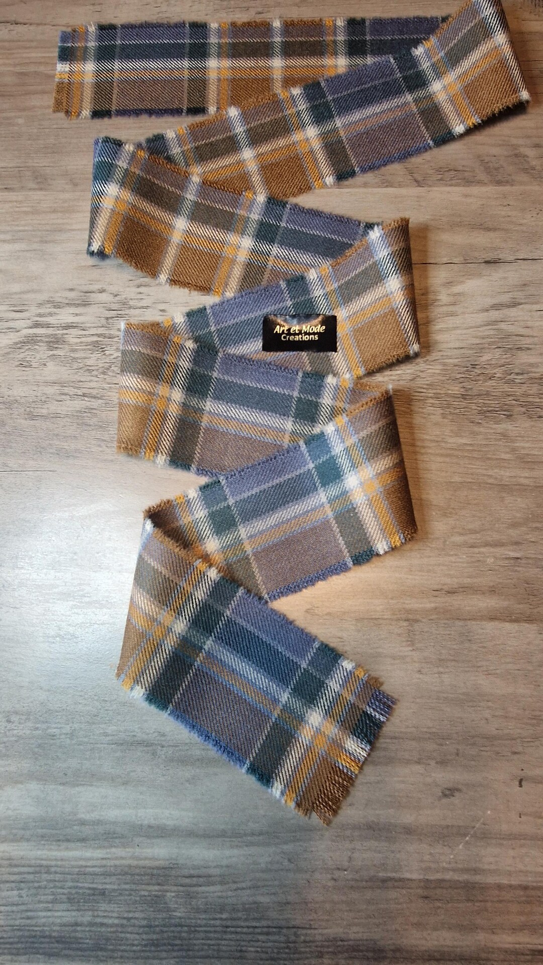 Manx Hunting Ancient 100% Pure New Wool Tartan/plaid Self Fringed ...