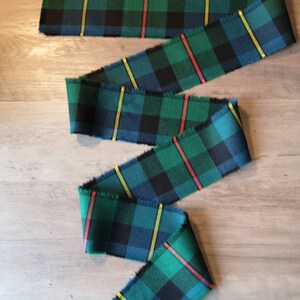 Macleod Ancient OC 100% Pure New Wool Tartan/plaid Handfasting Tie or ...