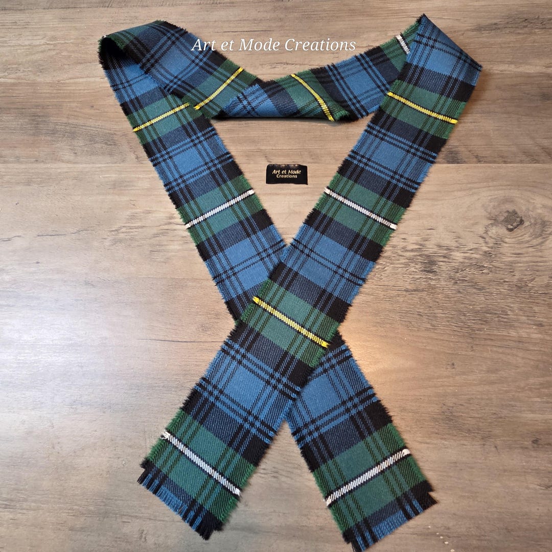 Campbell of Argyll Ancient OC 100% Wool Tartan/plaid Self Fringed ...