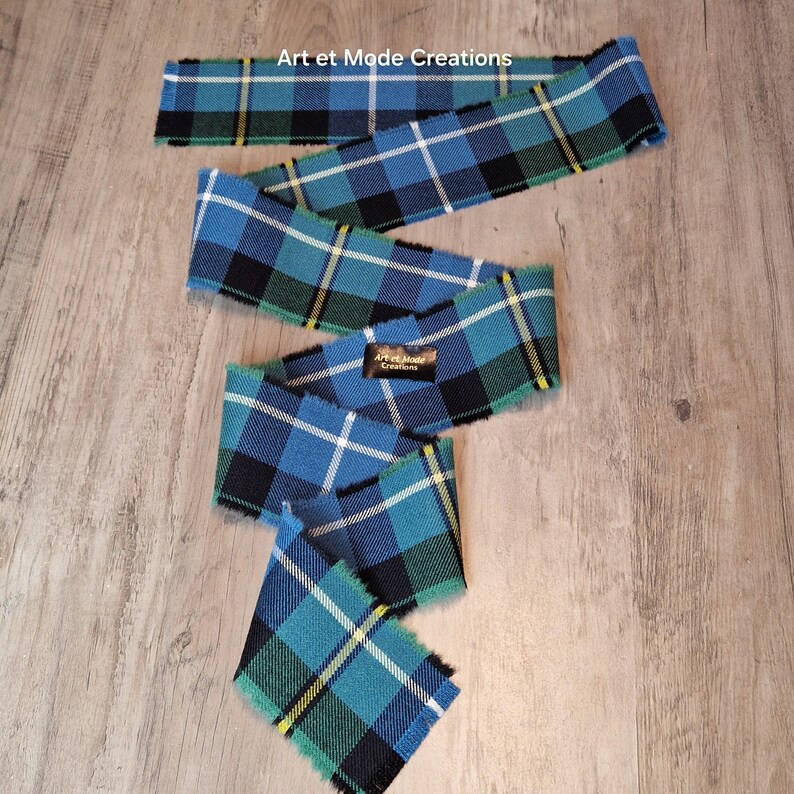 Macneil of Barra Ancient 100% Pure Wool Tartan / Plaid Open Fringe ...