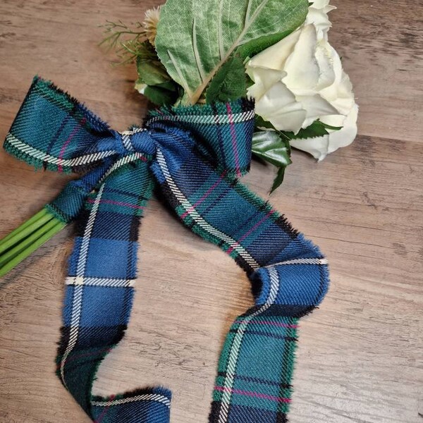 Christmas Tartan Ribbon - Etsy