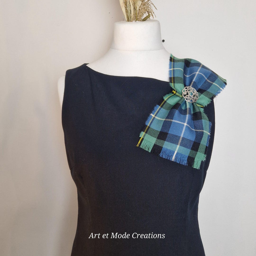 Macneil of Barra Ancient OC 100% Wool Tartan/plaid Mini Sash 98cmx14cm ...