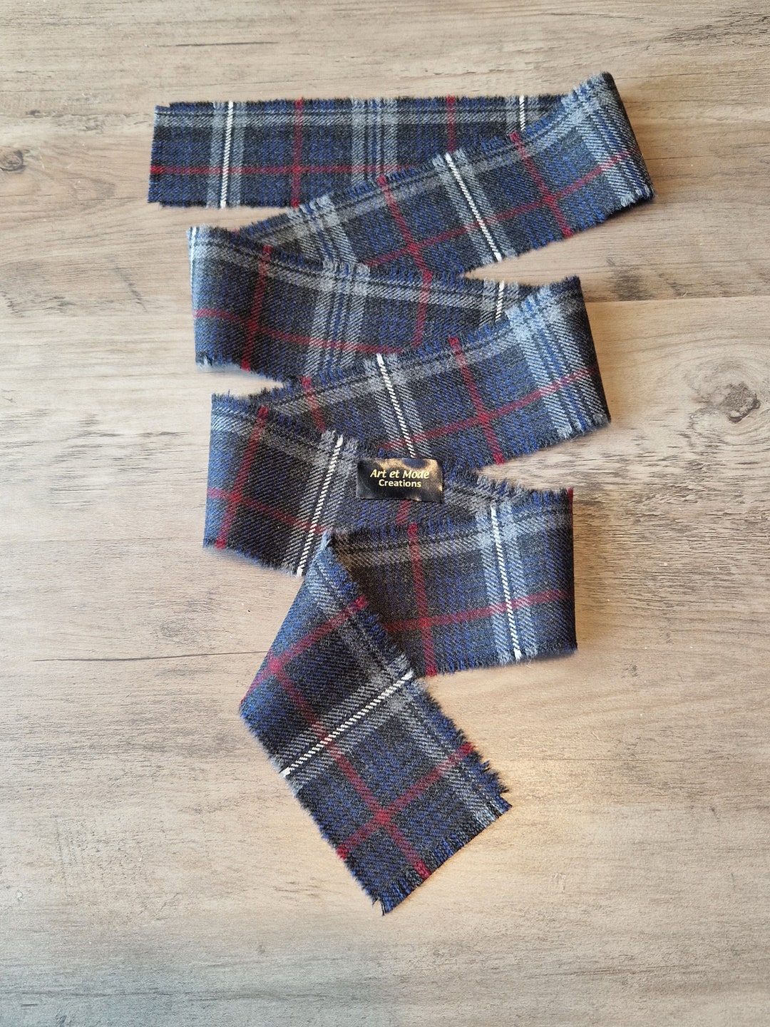Warrior Poet Hebridean 100% Wool Tartan/plaid Self Fringed Handfasting ...