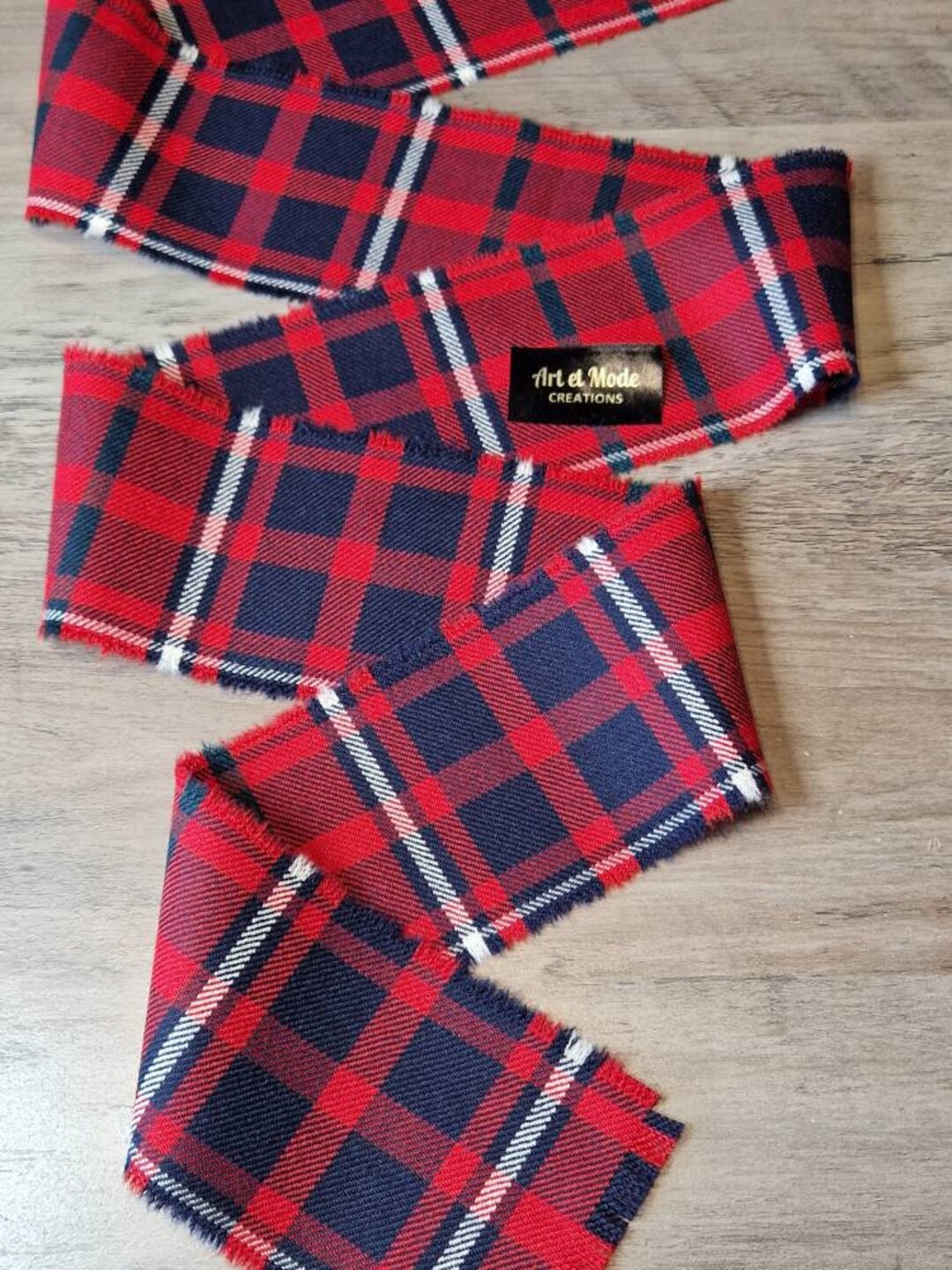 Cameron of Lochiel Modern Tartan / Plaid Handfasting Tie or - Etsy