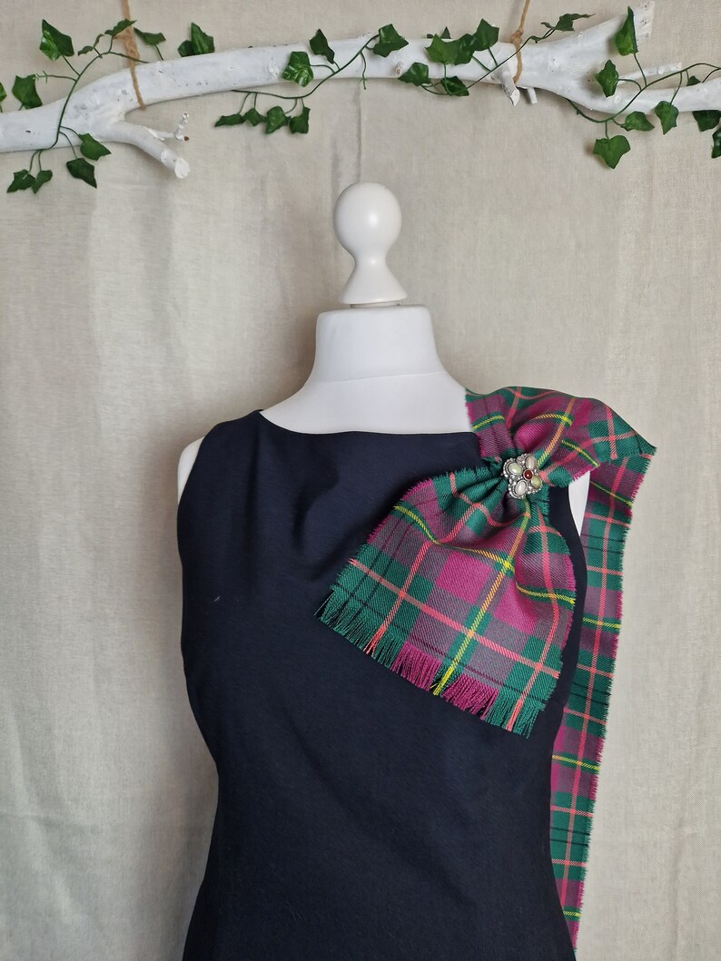 Taylor Ancient Old Colours 100% Wool Scottish Tartan/plaid Open Fringe ...