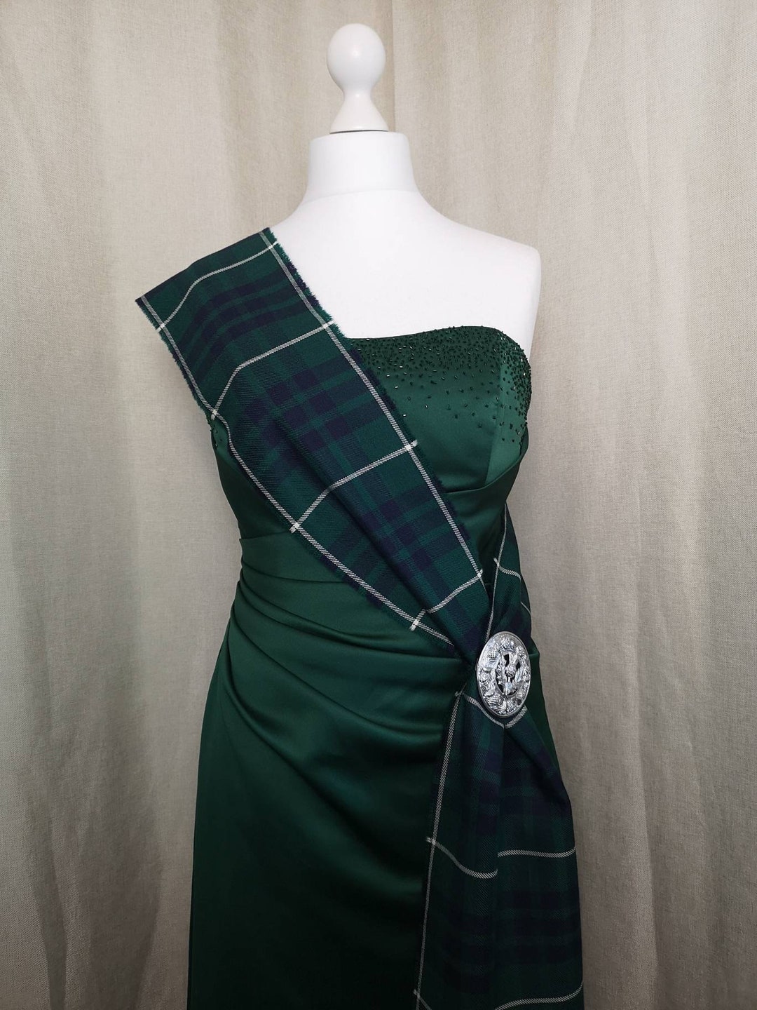 Hamilton Modern 100% Pure New Wool Tartan/plaid Self Fringed Sash - Etsy