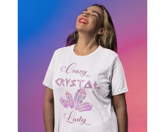 Crazy Crystal Lady | Etsy