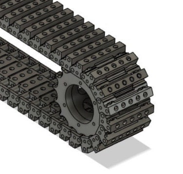 Printable Robot Tracks Kit - Etsy