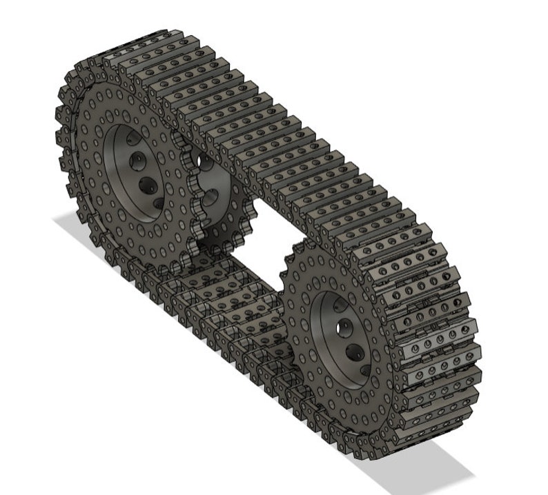 Big Robot Tracks - Printable - Etsy