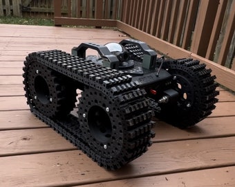 Big 3D Printable Robot Chassis on Tracks - Etsy