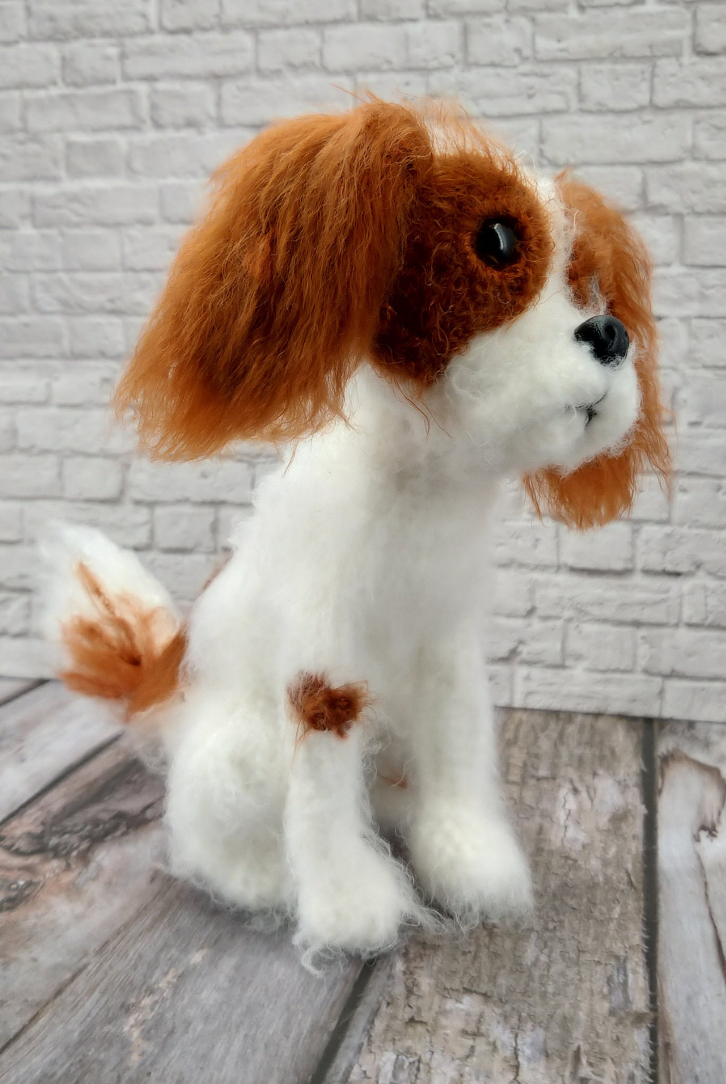 Crochet Pattern Dog Cavalier King Charles Spaniel English Deutsche ...