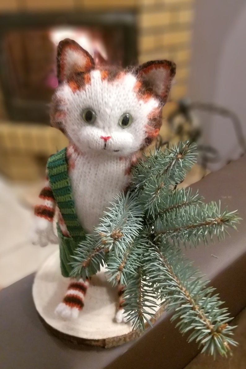 Handmade Crochet Cat Findus Pettson Knitted Findus - Etsy