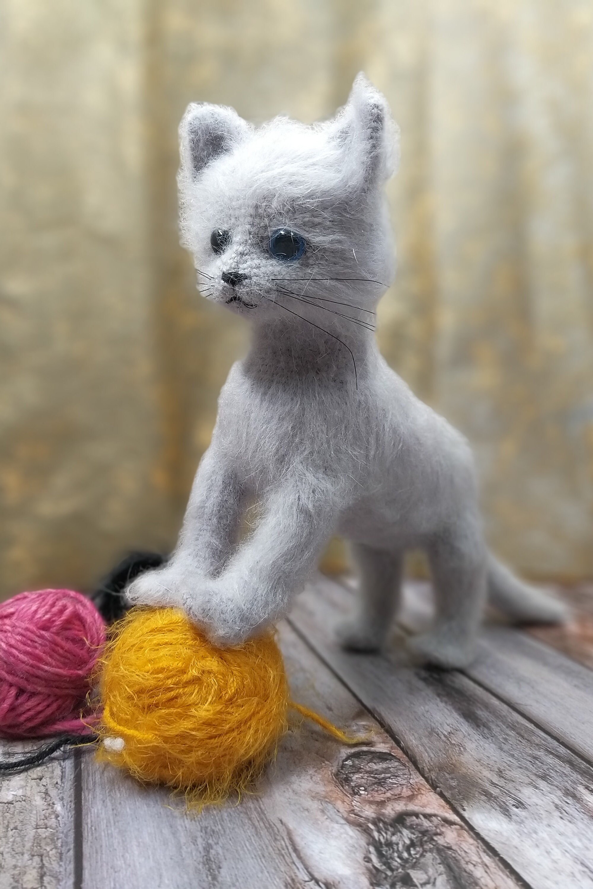 Realistic Gray Cat Crochet Pattern Amigurumi Pattern - Etsy