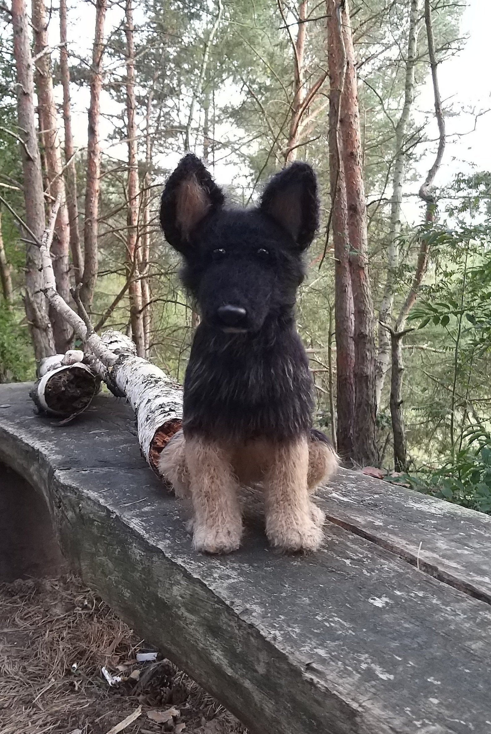 Handmade Dog German Shepherd Personalized Realistic Dog - Etsy