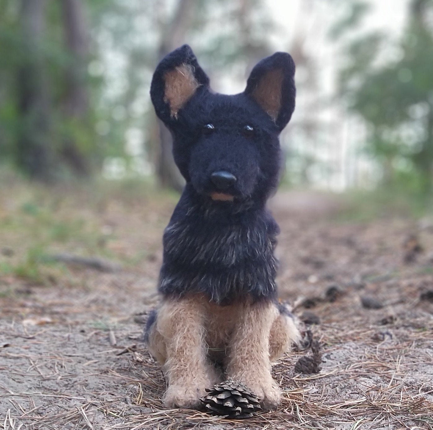 Handmade Dog German Shepherd Personalized Realistic Dog - Etsy