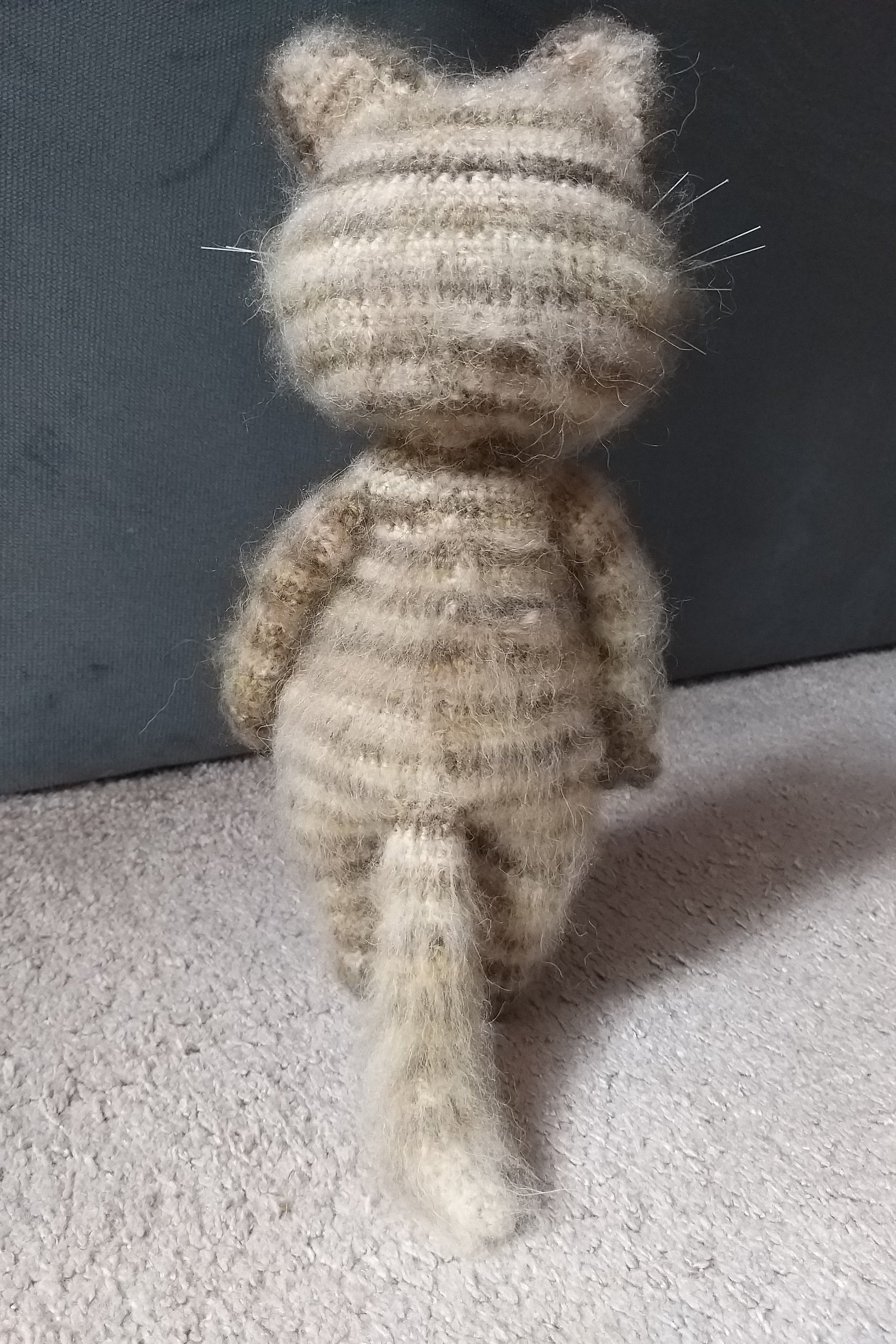 Crochet Pattern Tabby Cat Striped Cat Amigurumi PDF | Etsy