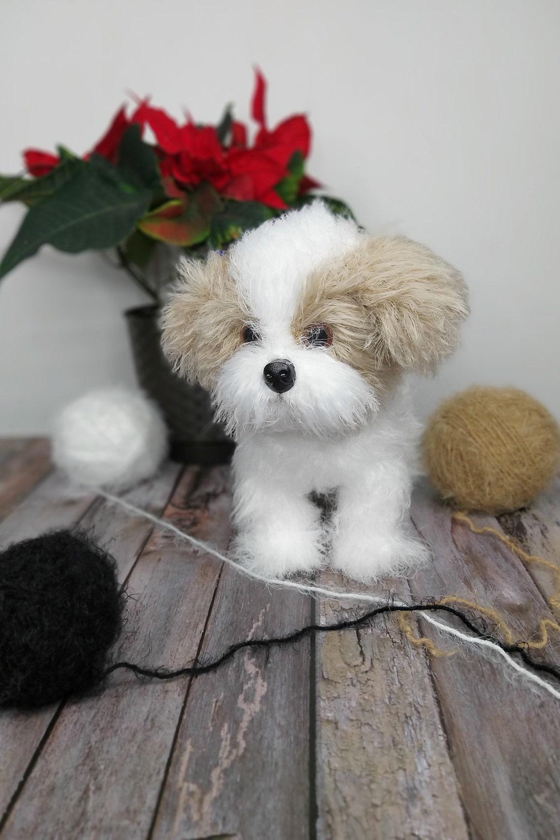 Crochet Pattern Crochet Shih Tzu Dog Crochet Pattern Dog | Etsy