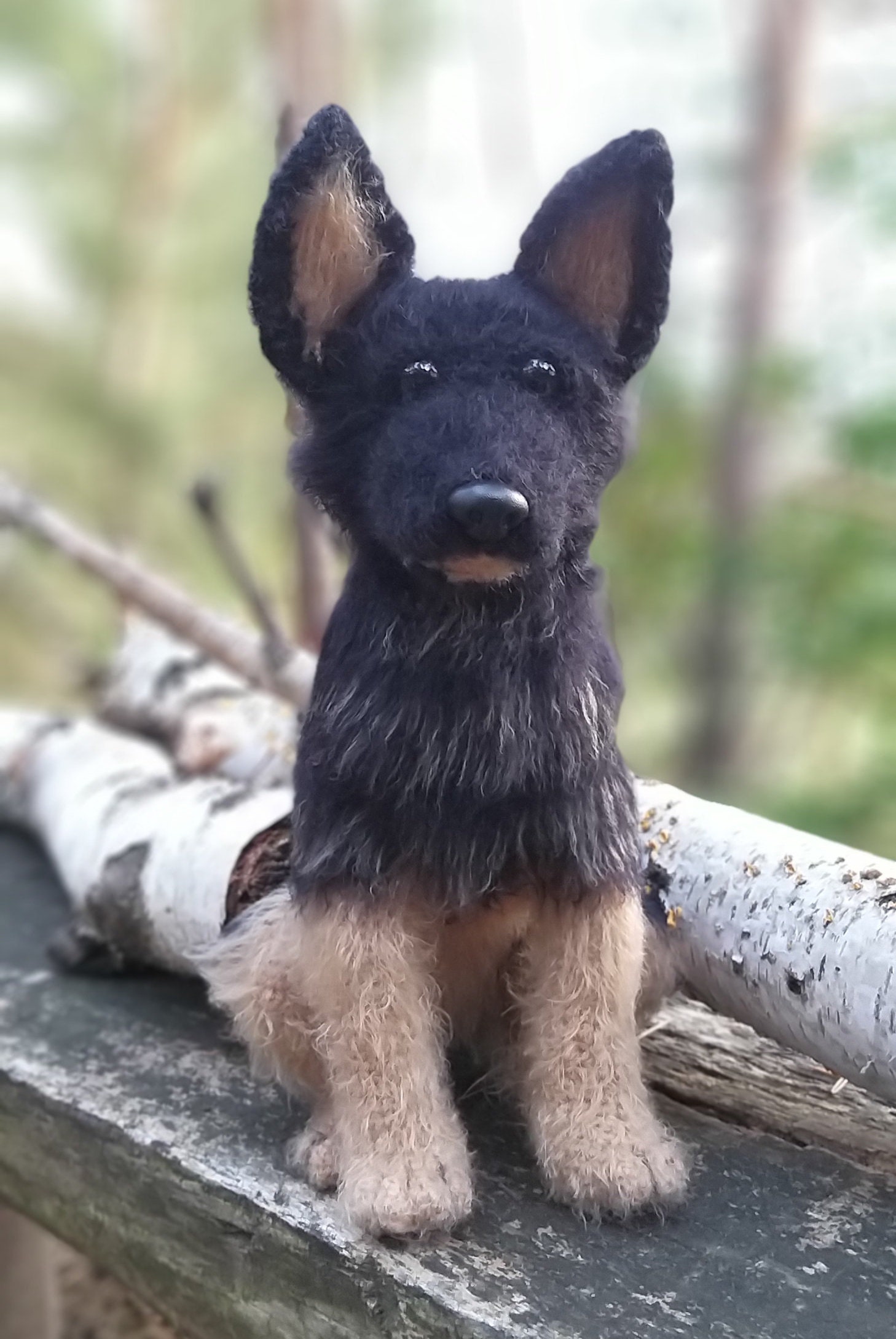 German Shepherd Crochet Pattern: Realistic Dog Amigurumi (PDF) - Etsy