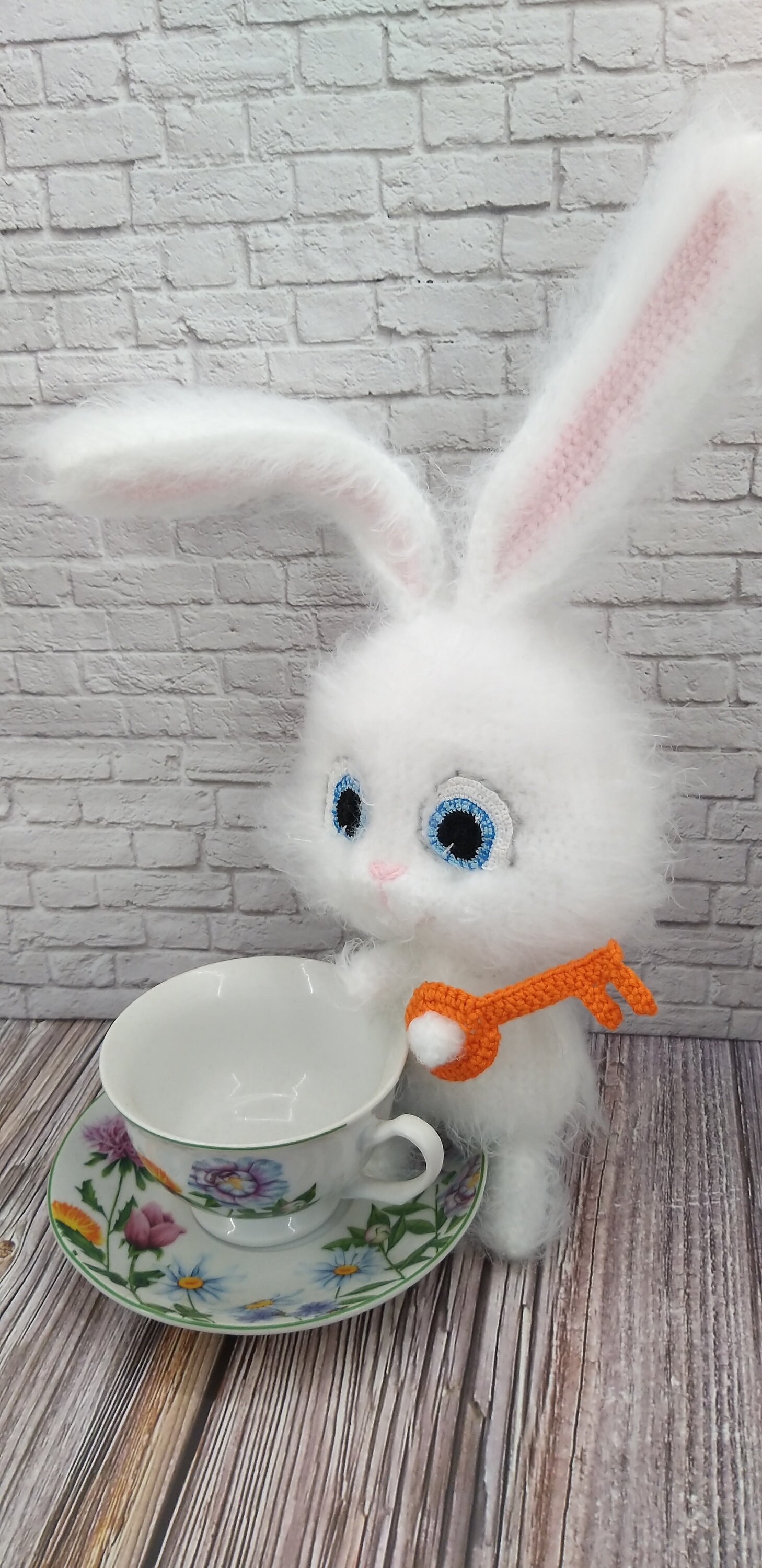 Crochet Pattern Bunny Snow White Ball PDF - Etsy