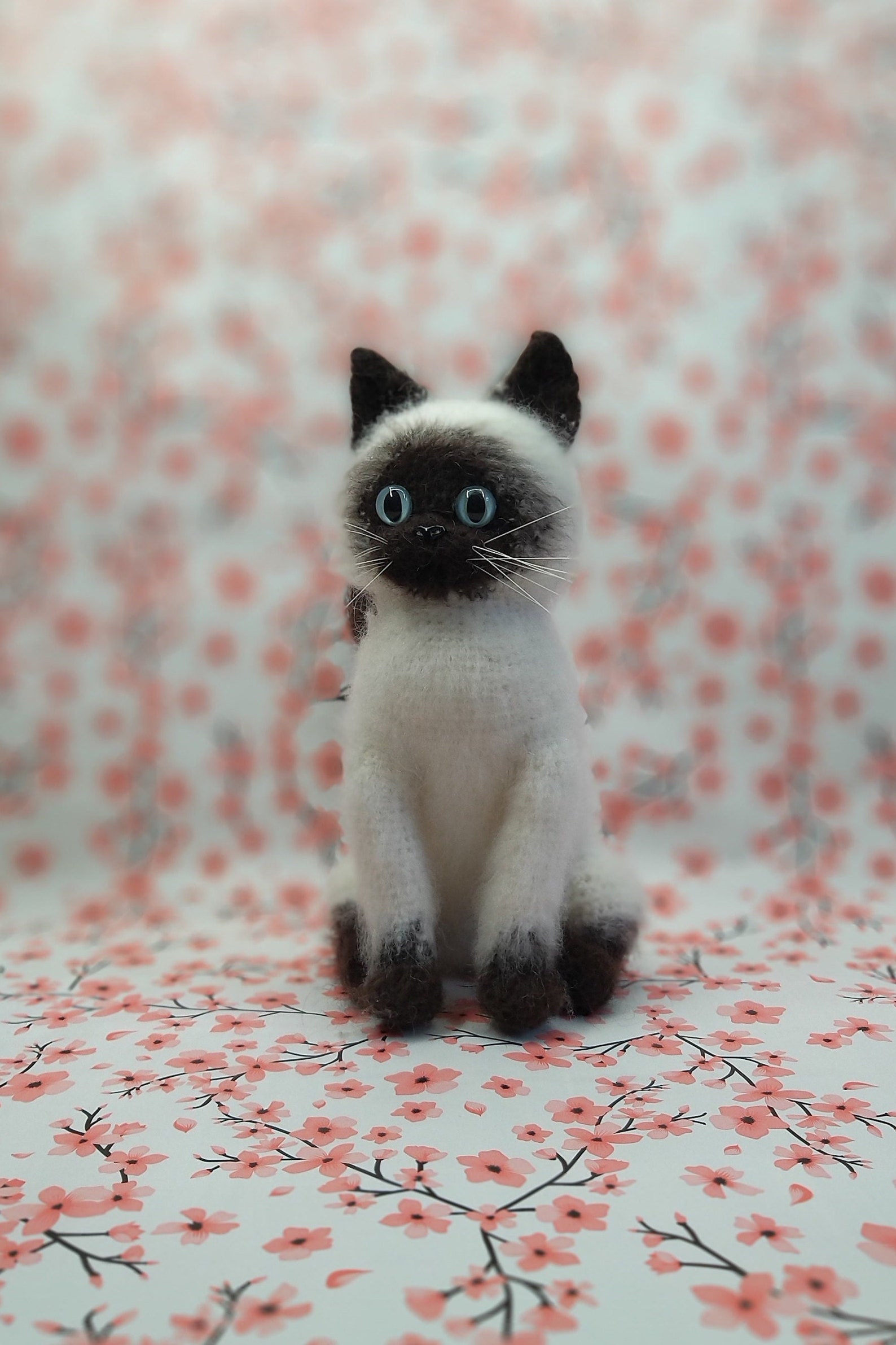 Siamese Cat Amigurumi Crochet Pattern: Realistic Mohair Cat (PDF) - Etsy