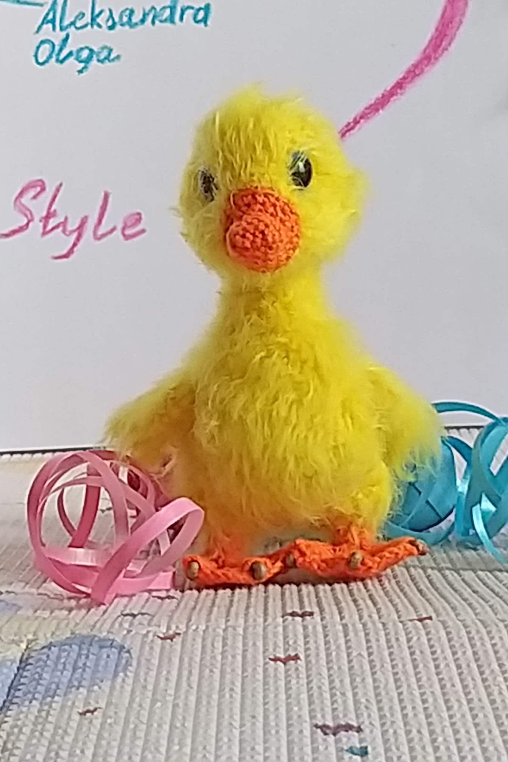 Crochet Pattern Yellow Duck Amigurumi PDF Digital - Etsy