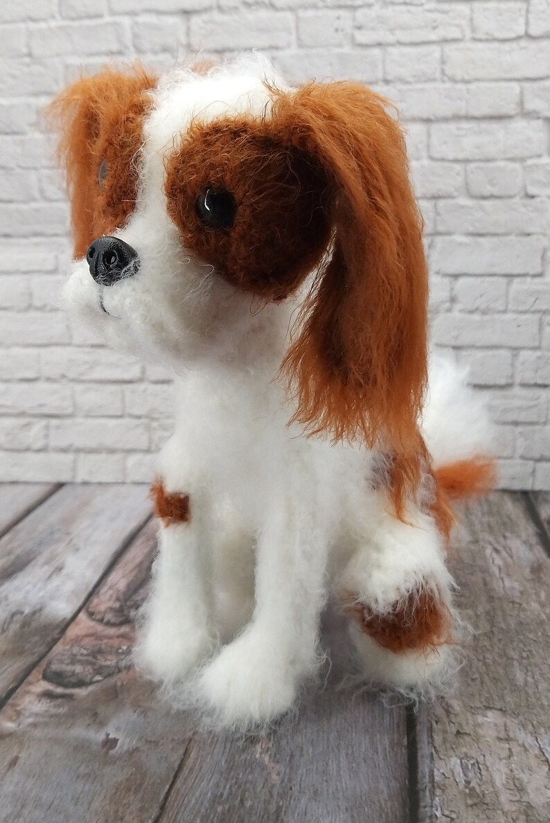Crochet Pattern Dog Cavalier King Charles Spaniel English | Etsy