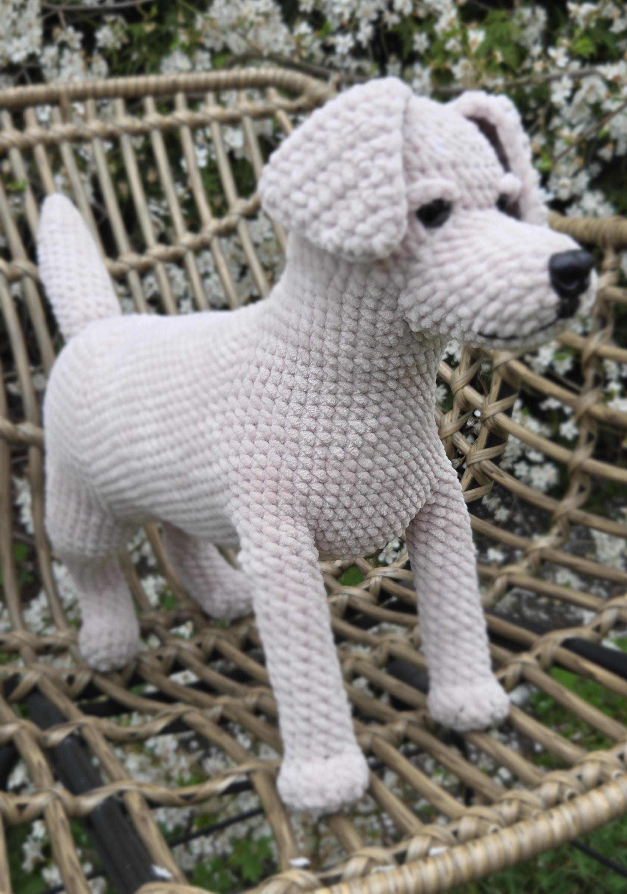 Labrador Dog Crochet Pattern: Amigurumi Puppy (PDF Download) - Etsy