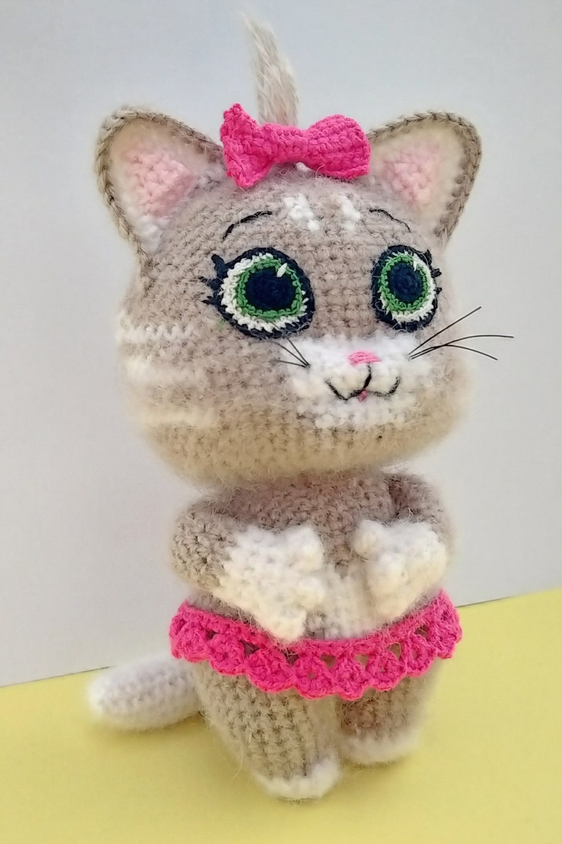 Crochet Pattern Cats English Polish - Etsy