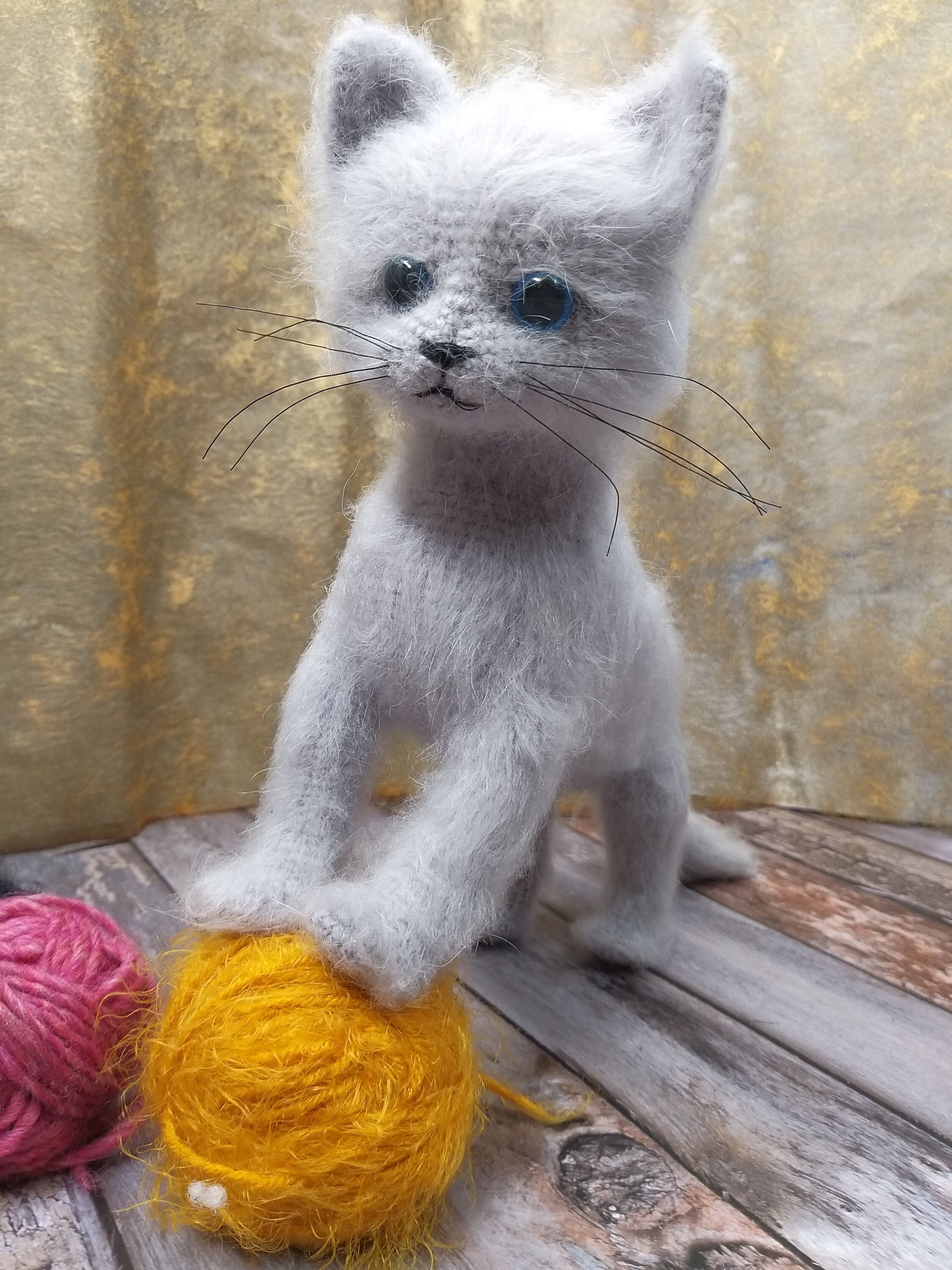Handmade Cat Crochet Cat Amigurumi Cat Crochet Kitty - Etsy
