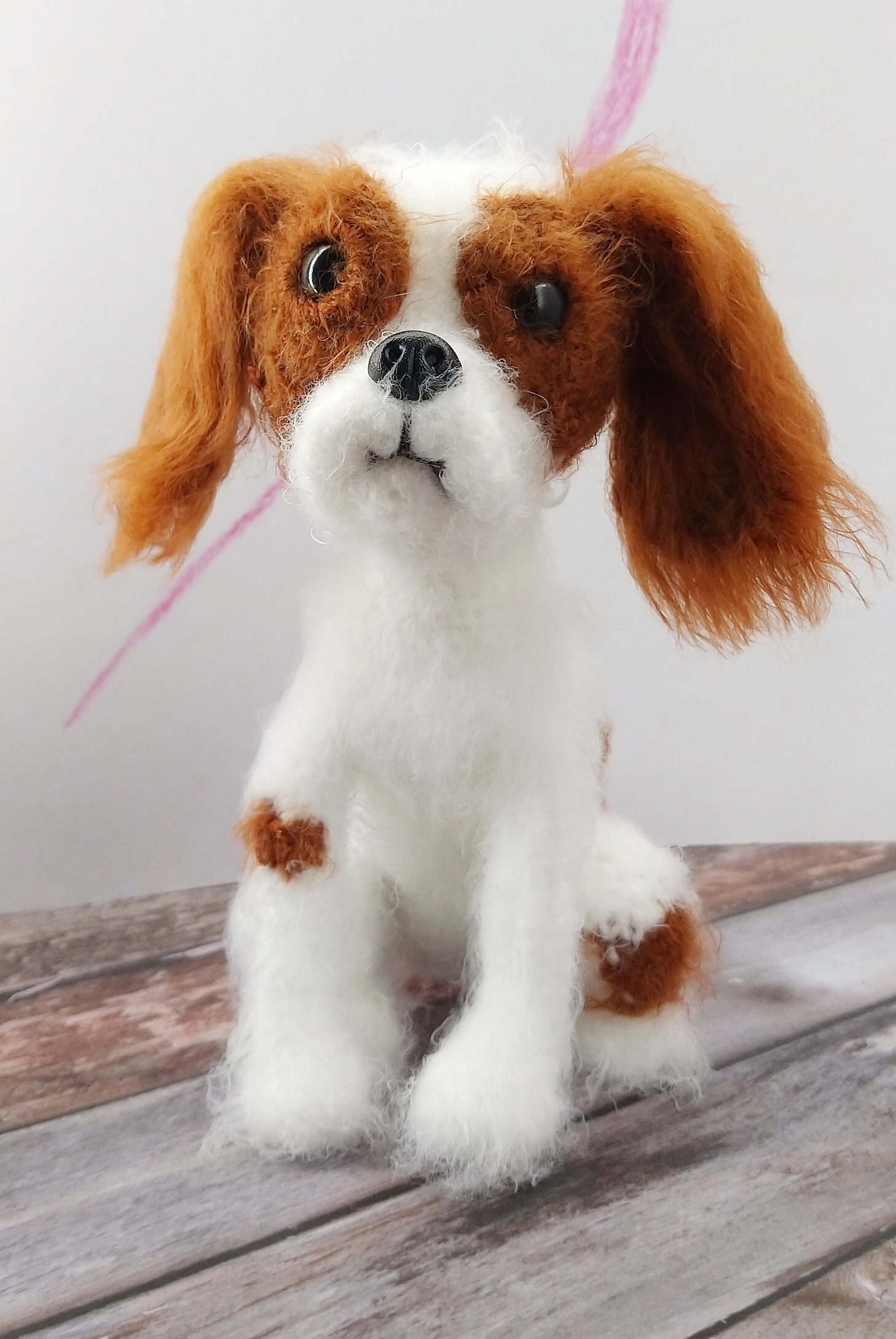 Crochet Pattern Dog Cavalier King Charles Spaniel English Deutsche ...