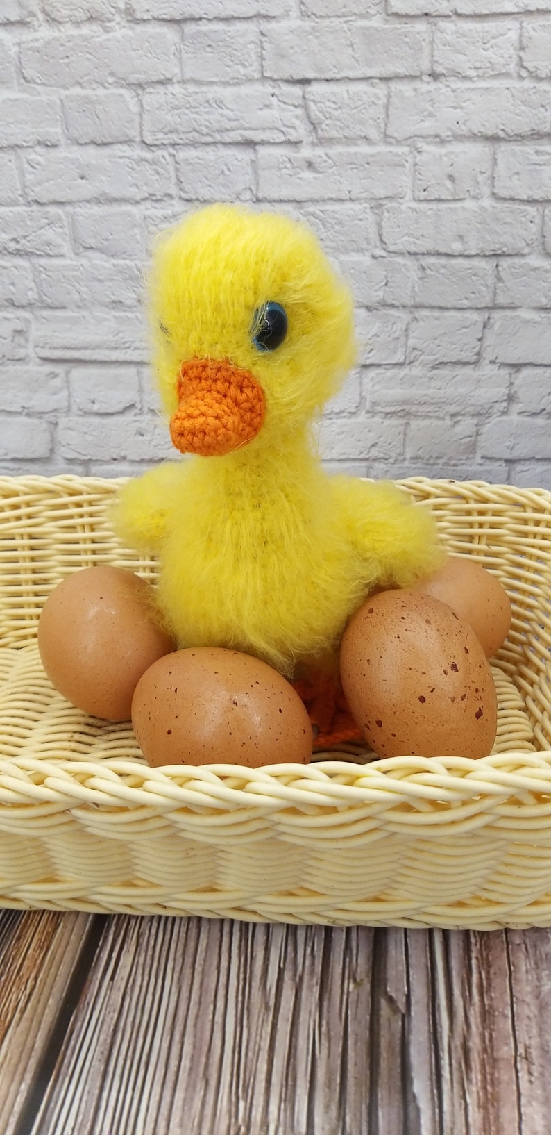 Crochet Pattern Yellow Duck Amigurumi PDF Digital - Etsy