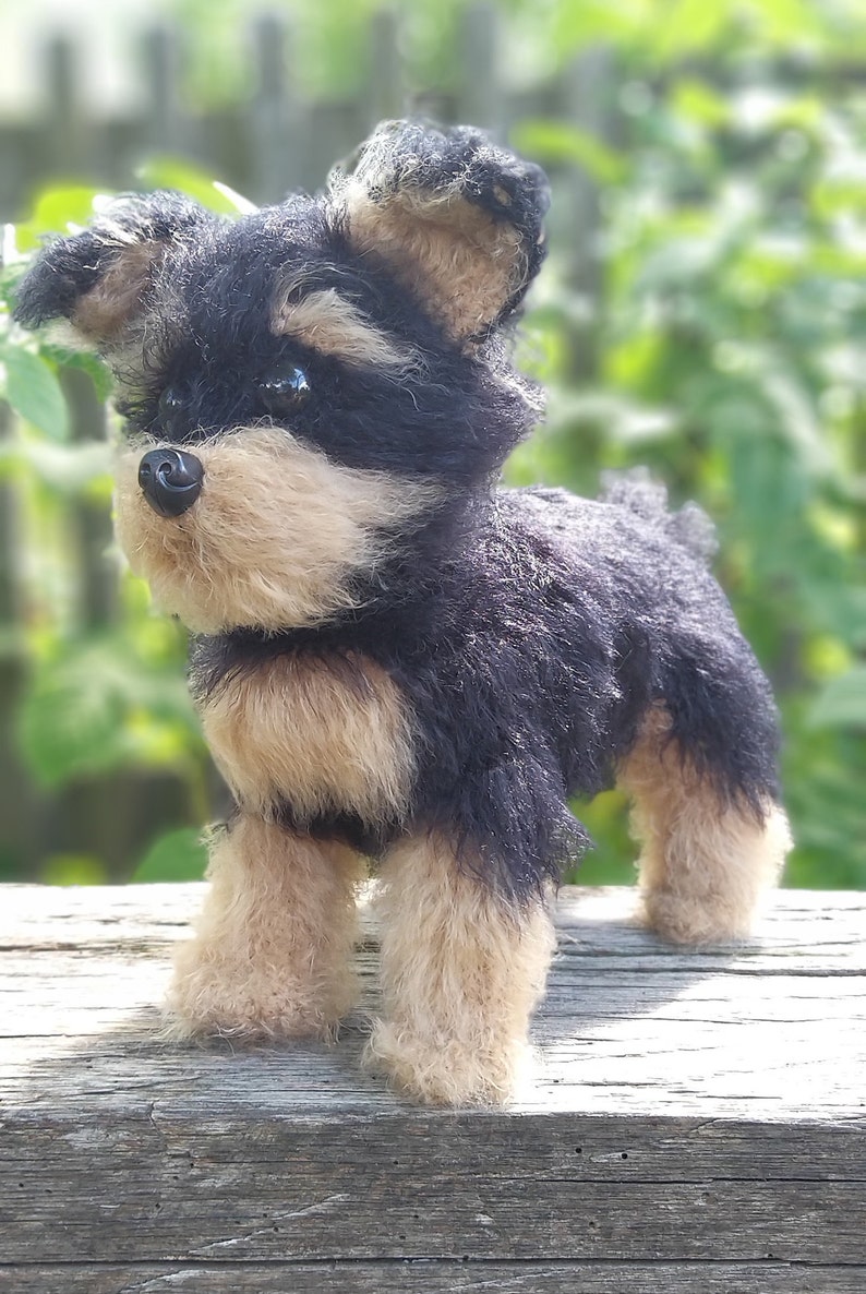 Crochet Pattern Yorkshire Terrier Yorkie Amigurumi Dog - Etsy