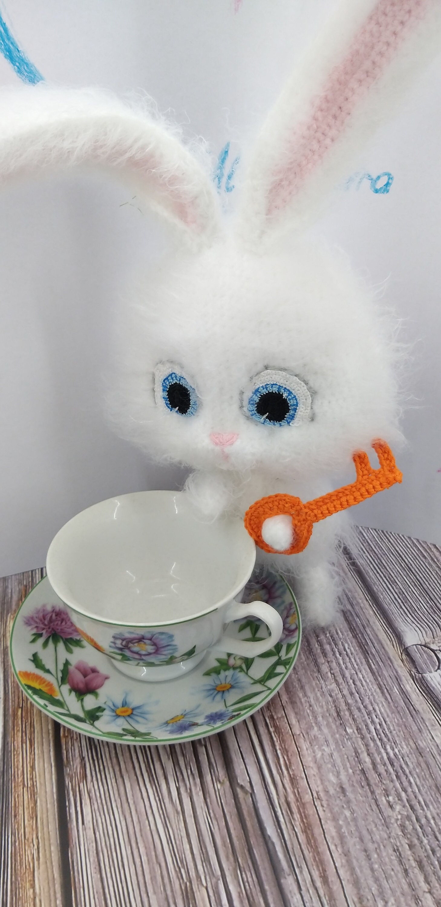 Crochet Pattern Bunny Snow White Ball PDF - Etsy