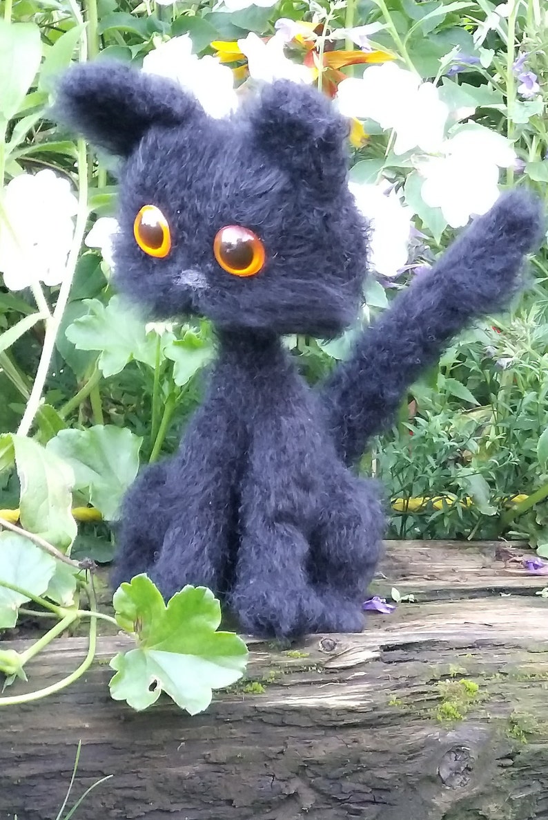 Crochet Pattern Black Cat Amigurumi PDF - Etsy