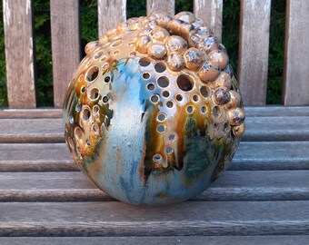 Large Ceramic Garden Ball - Etsy