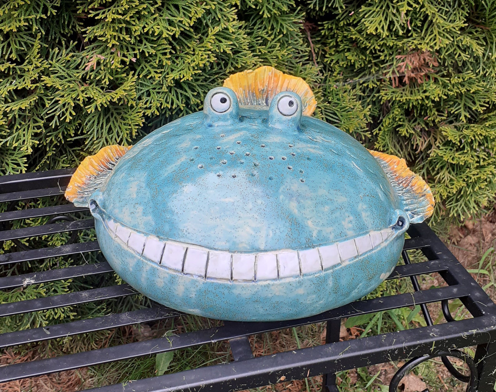 Large ceramic fish ceramic sculpture ceramic figurine | Etsy