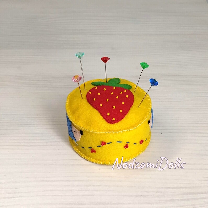 Pdf Tutorial Pin Cushion Sewing Pattern for Wool Felt Cushion - Etsy