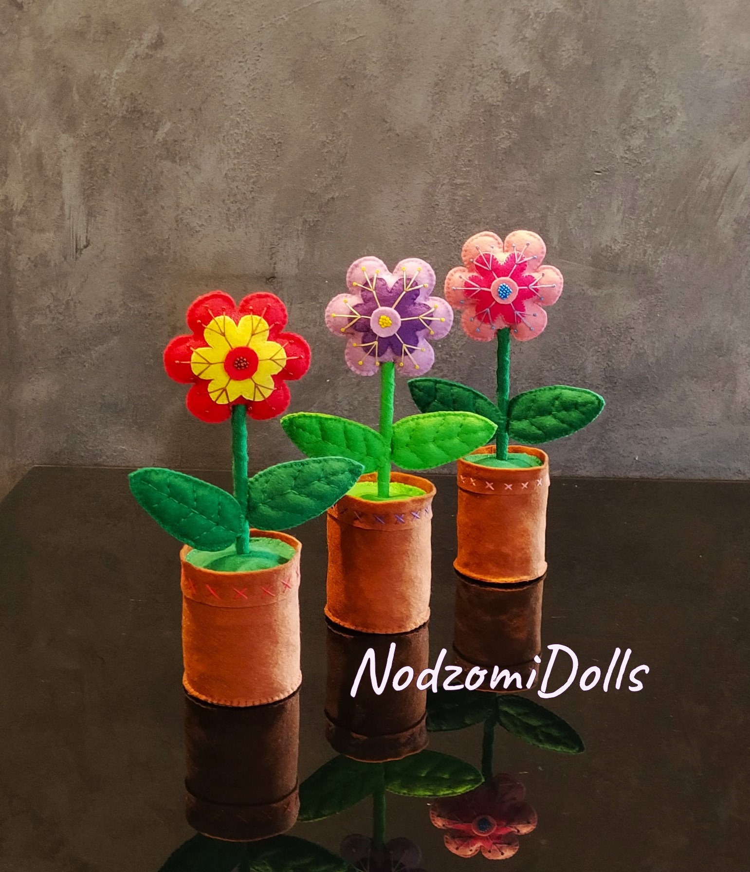 Tutorial FREE 3 Versions Flower in a Pot for Interior Room - Etsy