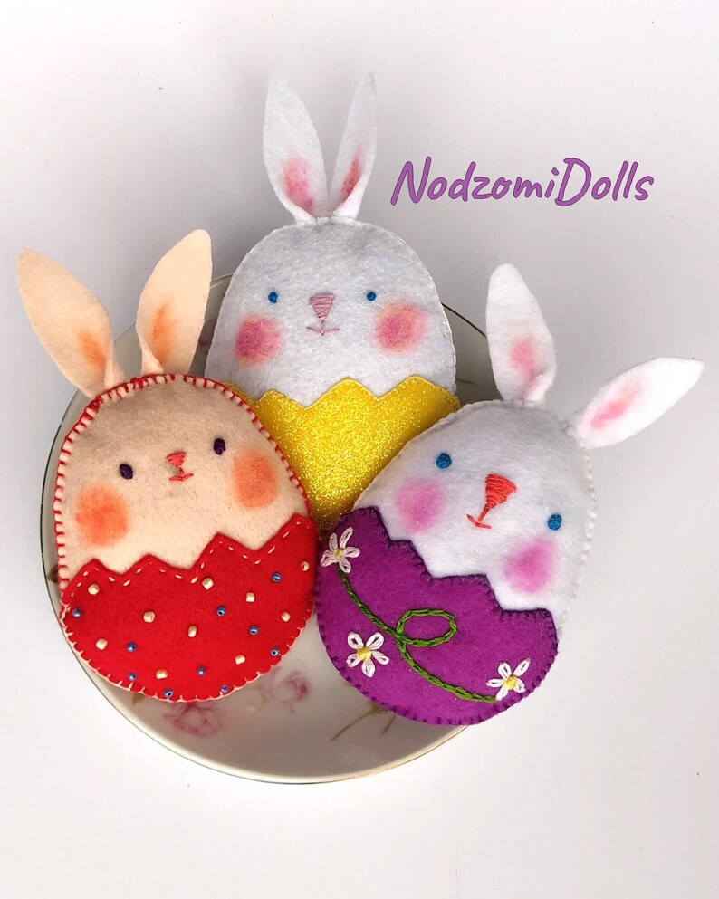 Tutorial FREE 2 Versions Easter Bunny Children Instructions Crafts ...