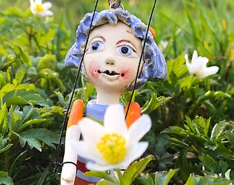 Ceramic Puppet | Etsy