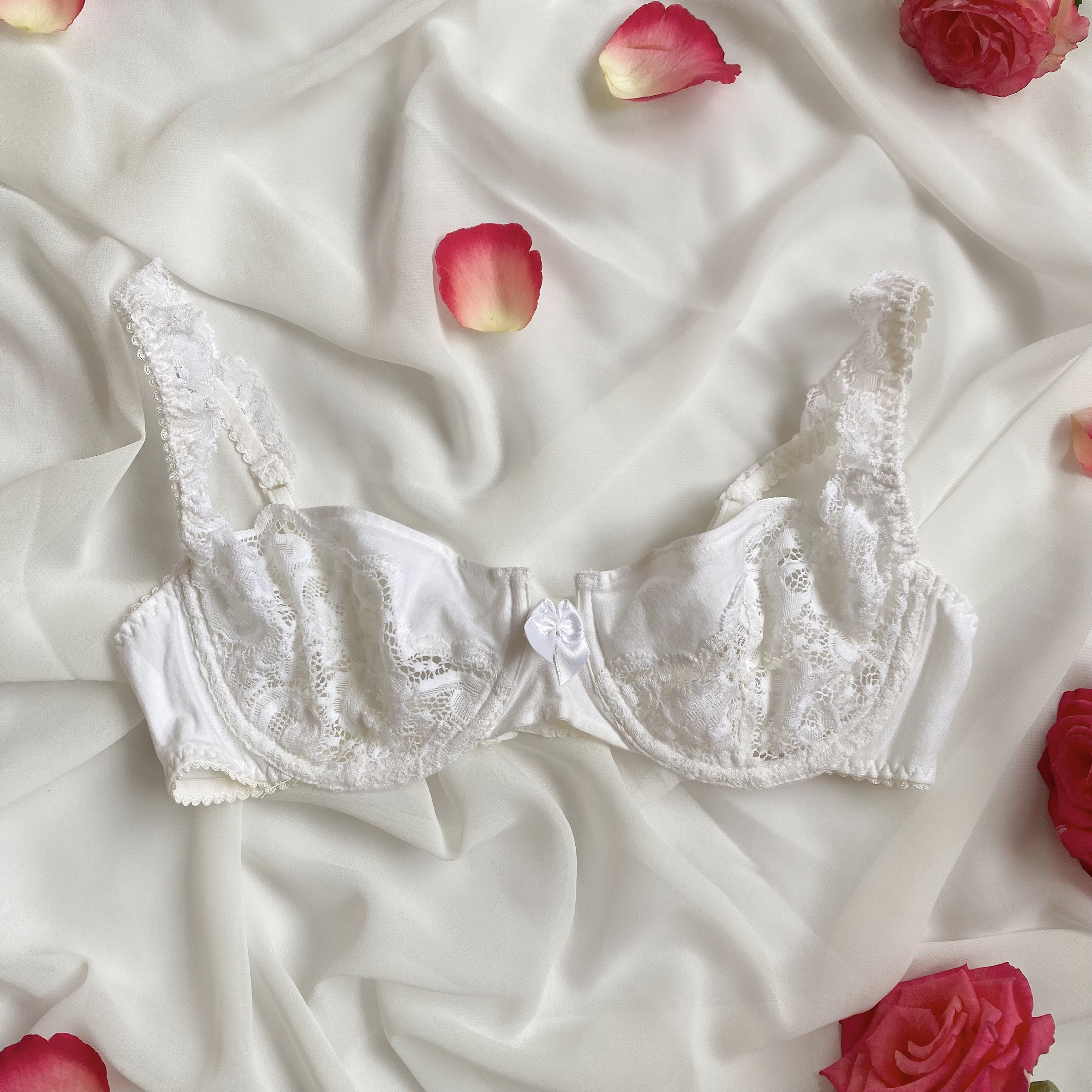 Dove Lace Bra 75B/70C/80A - Etsy