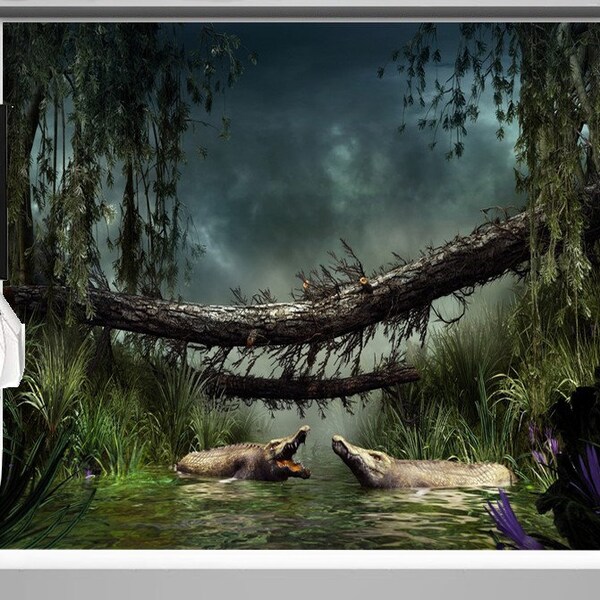 Swamp Backdrop - Etsy