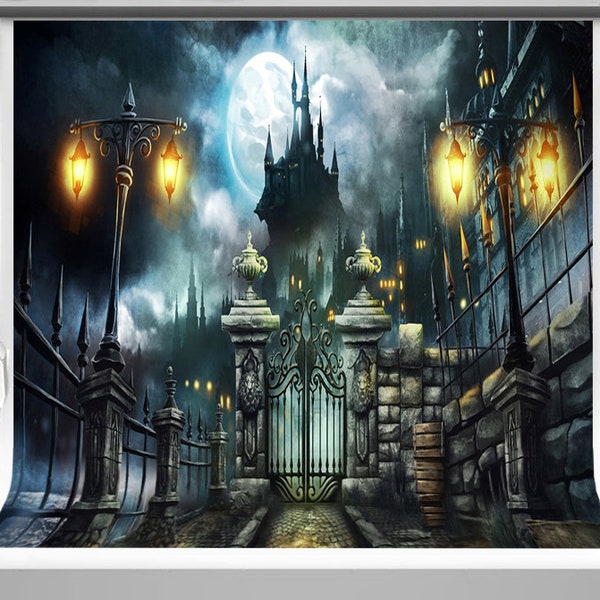 Castle Backdrop - Etsy