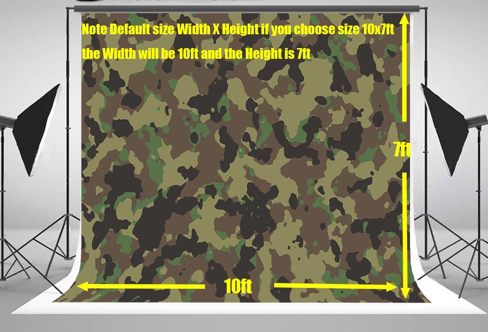 Designgoodshop1 Army Camo Gren Texture Backdrop Photography Studio ...