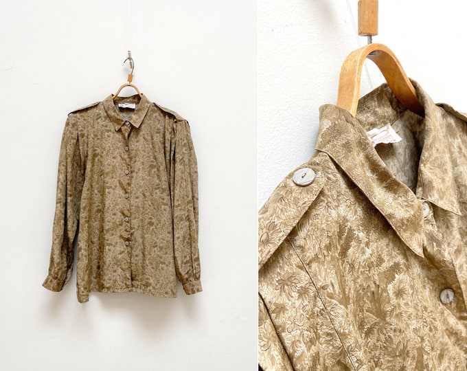 TULA Top Brown - Etsy