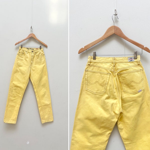 Yellow Denim - Etsy
