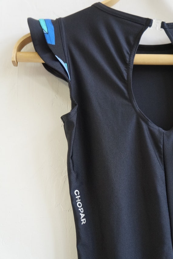 Vintage Black Swimsuit 90s Overall Swimsuit XS S One … - Gem